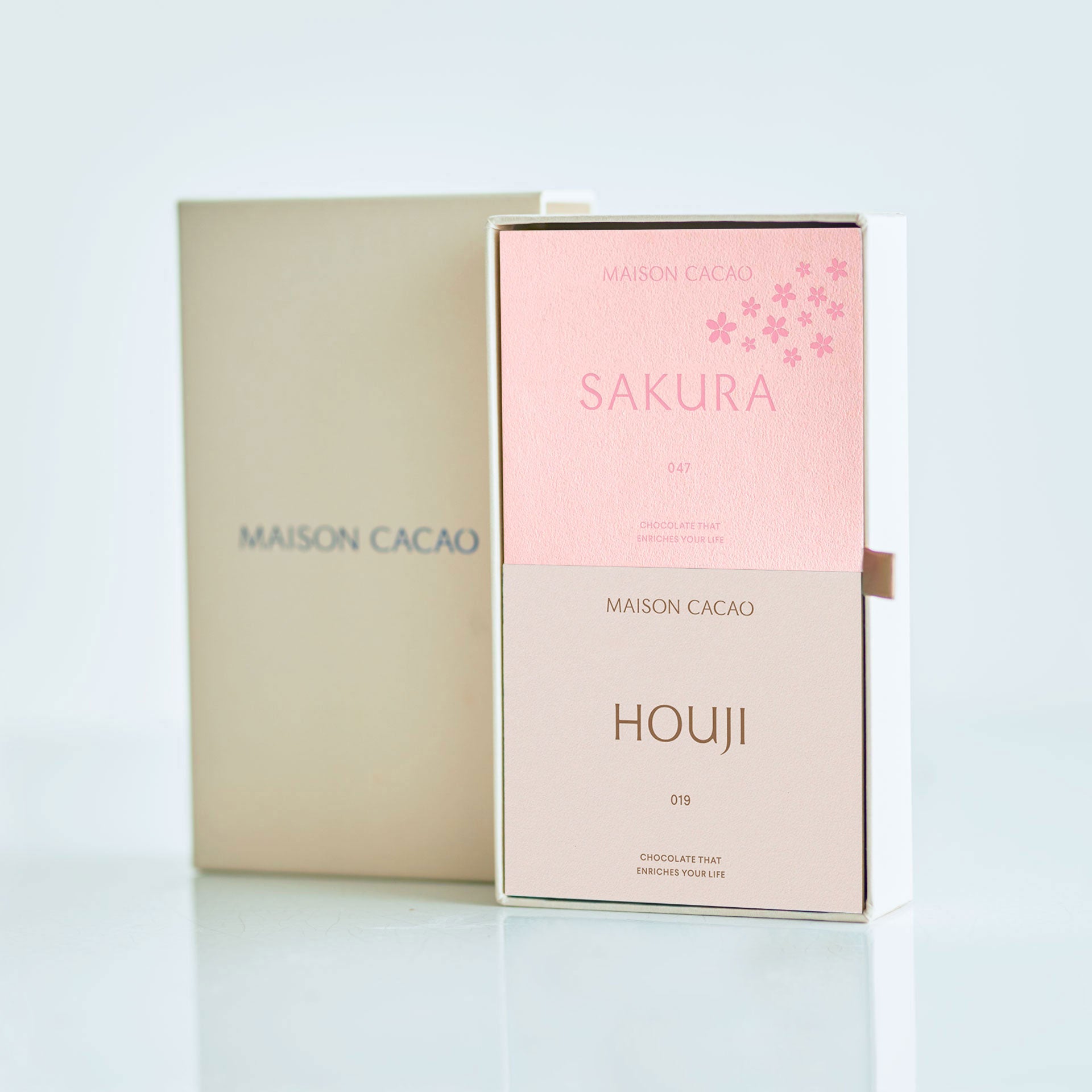 生チョコレート SAKURA & HOUJI｜メゾンカカオ【公式】通販 オンラインショップ